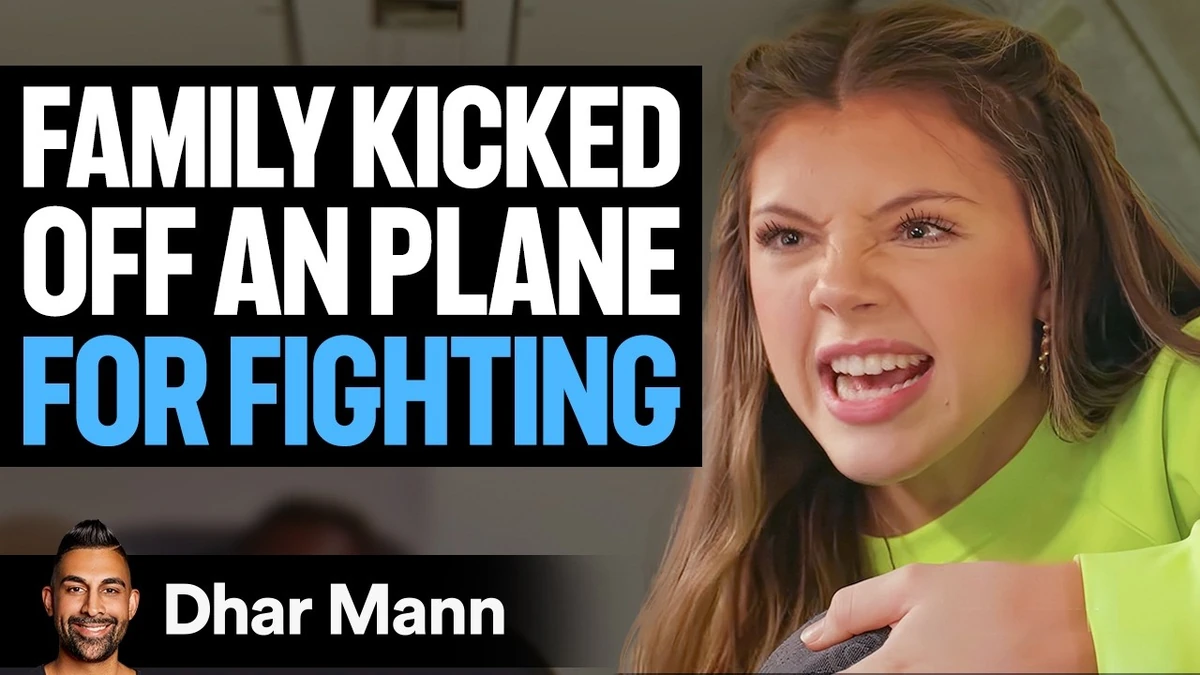 Family KICKED OFF AIRPLANE For Fighting | Dharmann Wiki | Fandom