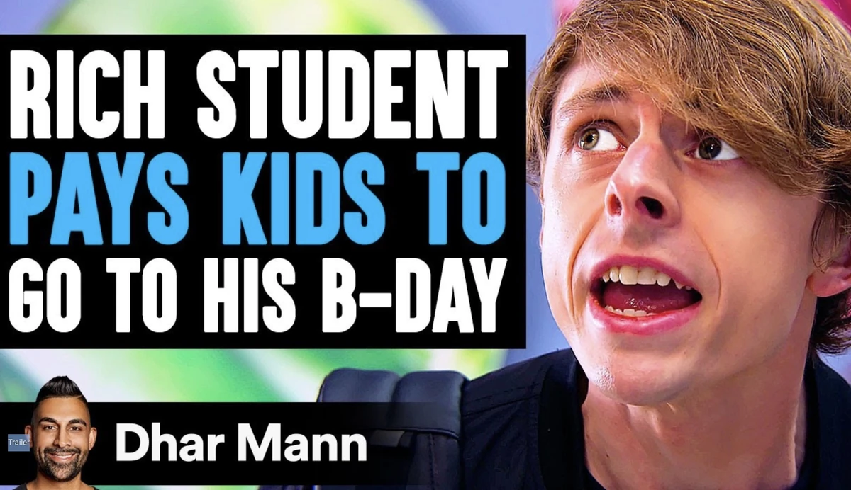 Rich Student PAYS KIDS To GO TO His B-DAY, What Happens Next Is ...