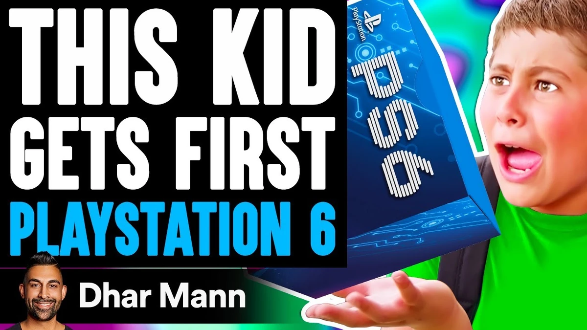 Kid GETS FIRST PlayStation 6, What Happens Next Is Shocking | Dharmann ...