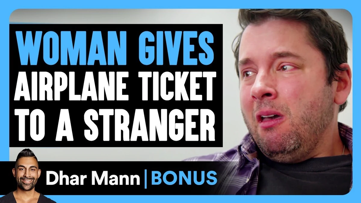 WOMAN GIVES Airplane Ticket To A STRANGER | Dharmann Wiki | Fandom