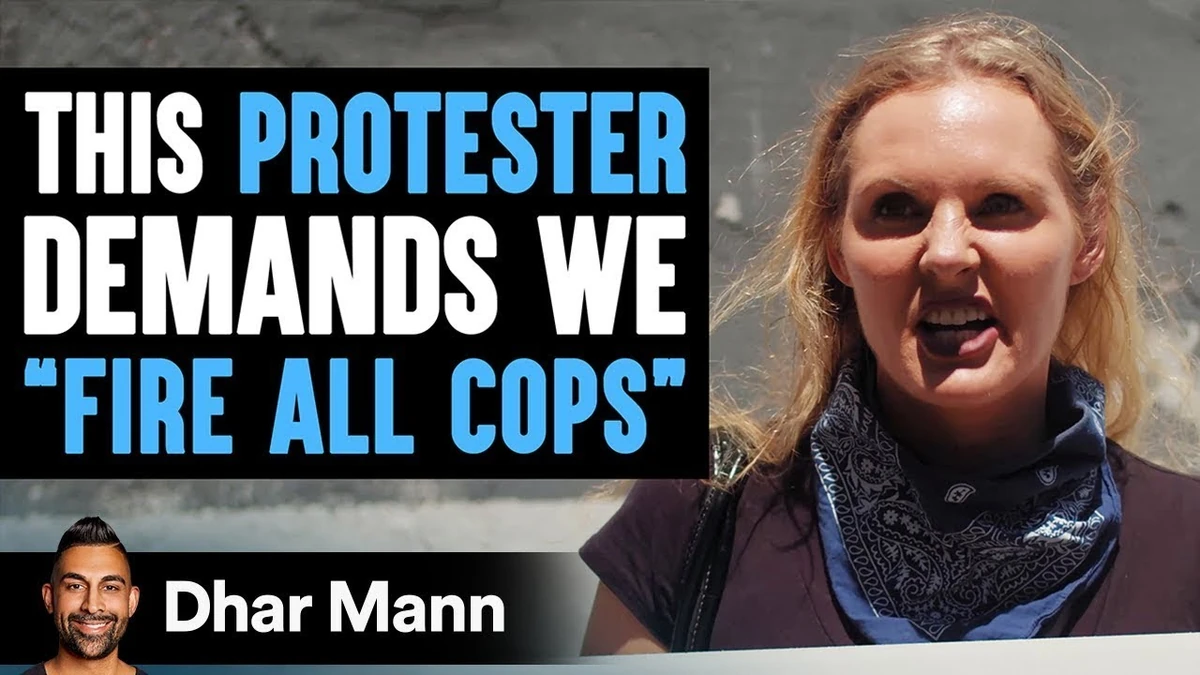 Protester Wants To "Fire All Cops", She Instantly Regrets Her Decision ...