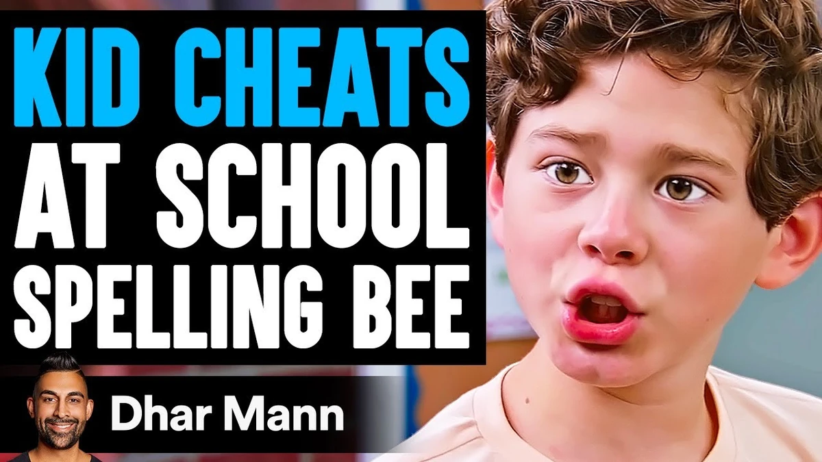 KID CHEATS At School SPELLING BEE, He Instantly Regrets It | Dharmann ...