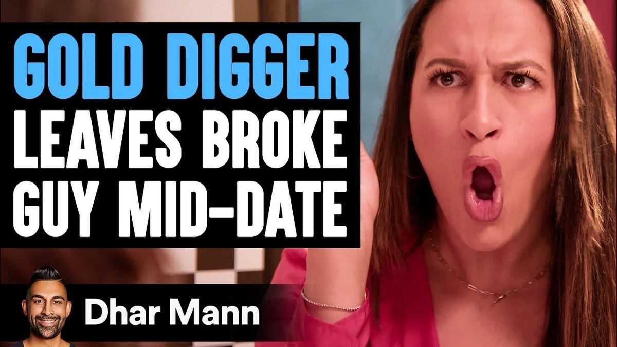 GOLD DIGGER Leaves BROKE GUY Mid-Date | Dharmann Wiki | Fandom