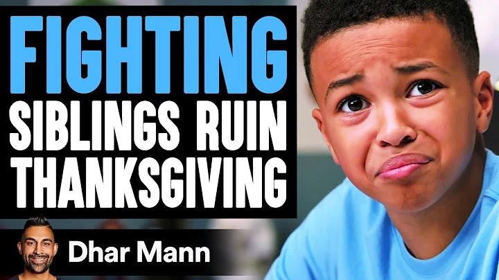 FIGHTING SIBLINGS Ruin THANKSGIVING, They Instantly Regret It ...