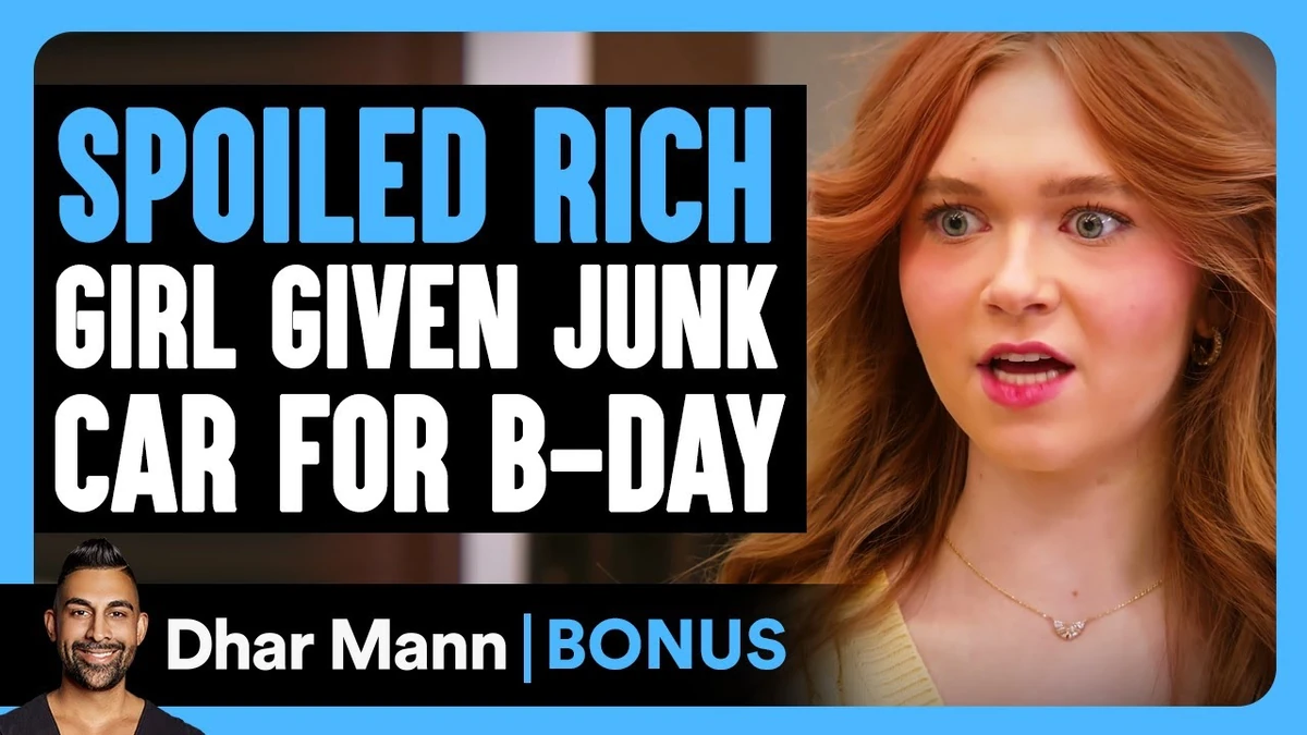 SPOILED RICH Girl Given Junk Car For B-DAY | Dharmann Wiki | Fandom