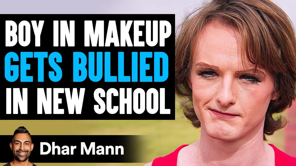 Boy In MAKEUP Gets BULLIED In New School, What Happens Next Is Shocking ...
