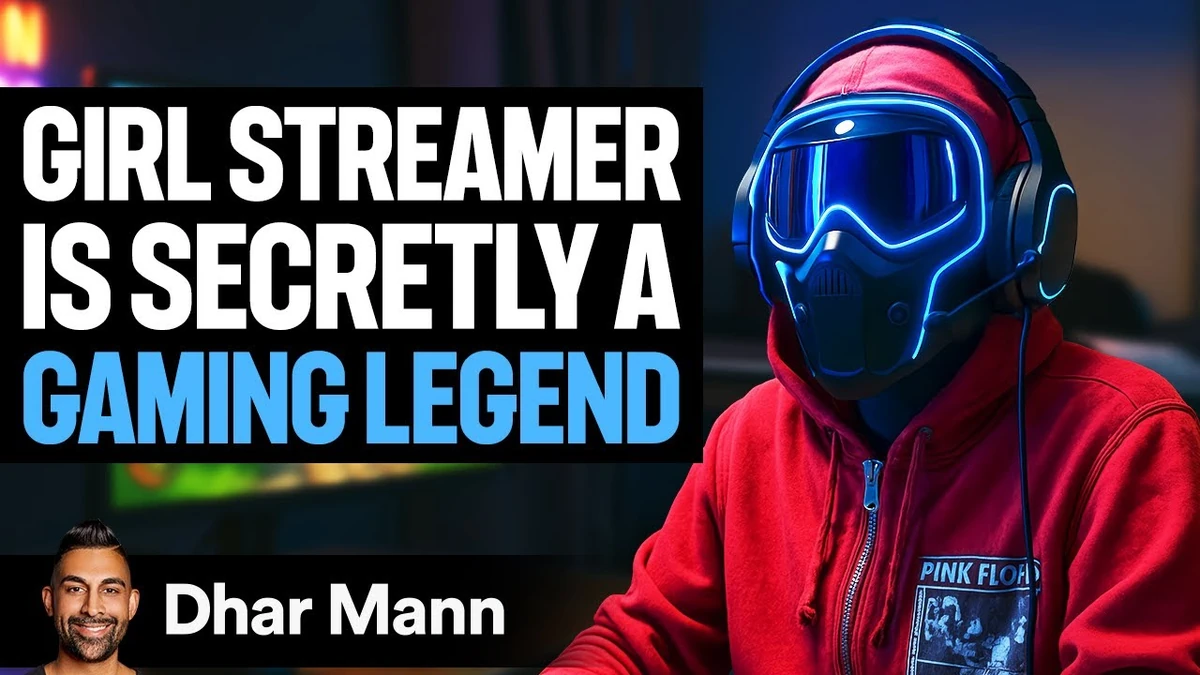 Masked GIRL STREAMER Is Secretly GAMING LEGEND | Dharmann Wiki | Fandom