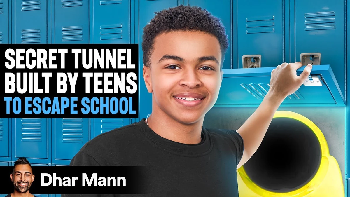 Jay's World S3 E03: Kid BUILDS SECRET TUNNEL To ESCAPE SCHOOL ...