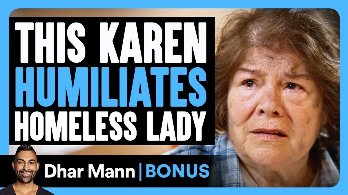 KAREN HUMILIATES Homeless Lady | Dharmann Wiki | Fandom