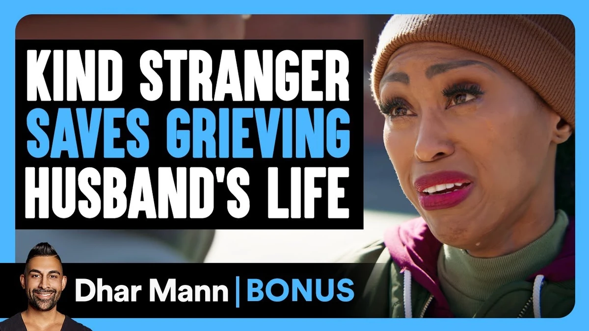 Kind Stranger SAVES GRIEVING Husband's Life | Dharmann Wiki | Fandom