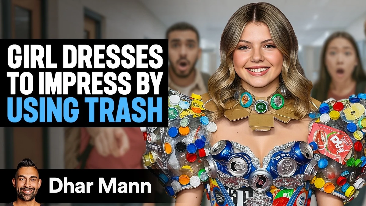 GIRL DRESSES TO IMPRESS By Using TRASH Ft. Lana's Life - Chasing ...