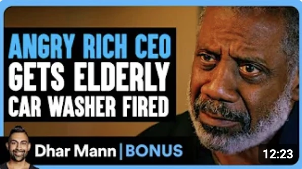 Angry RICH CEO Gets ELDERLY Car Washer FIRED | Dharmann Wiki | Fandom