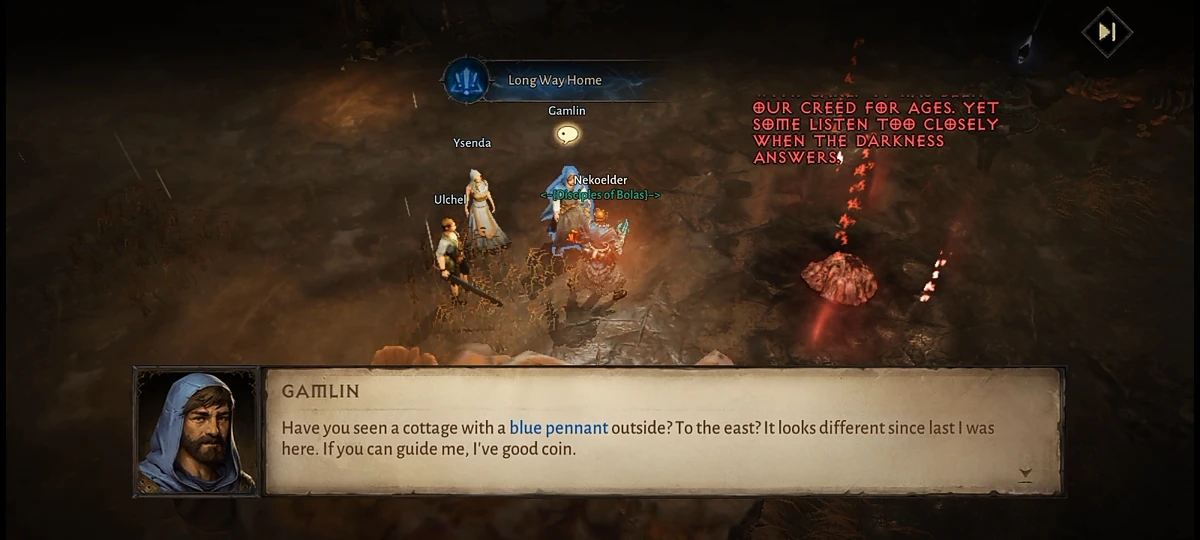 Long Way Home | Diablo Wiki | Fandom
