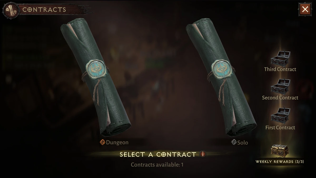 Contracts | Diablo Wiki | Fandom