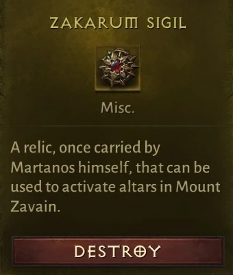 Zakarum Sigil | Diablo Wiki | Fandom