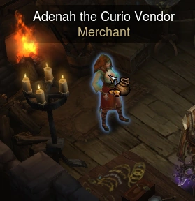 Adenah the Curio Vendor - Diablo Wiki