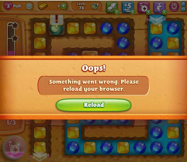 Error | Diamond Digger Saga Wiki | Fandom