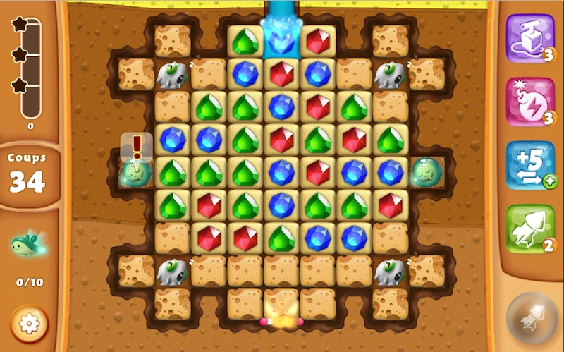 Level 855 | Diamond Digger Saga Wiki | Fandom