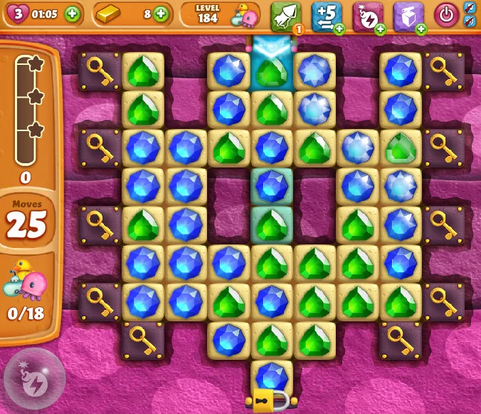 Level 184 | Diamond Digger Saga Wiki | Fandom