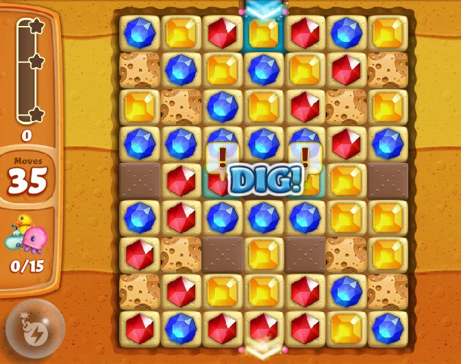 Level 15/Versions | Diamond Digger Saga Wiki | Fandom