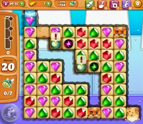 Level 724 | Diamond Digger Saga Wiki | Fandom