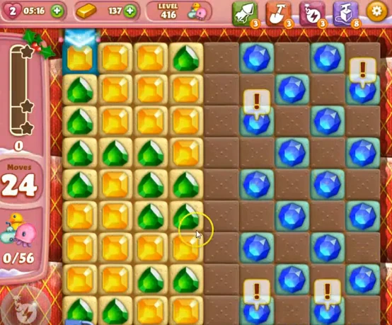 Level 416 | Diamond Digger Saga Wiki | Fandom