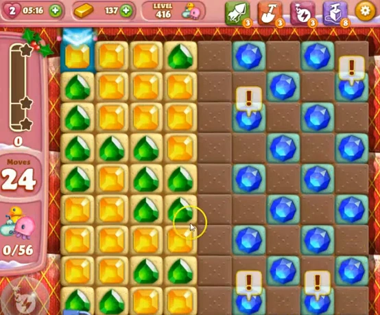 Level 416 | Diamond Digger Saga Wiki | Fandom
