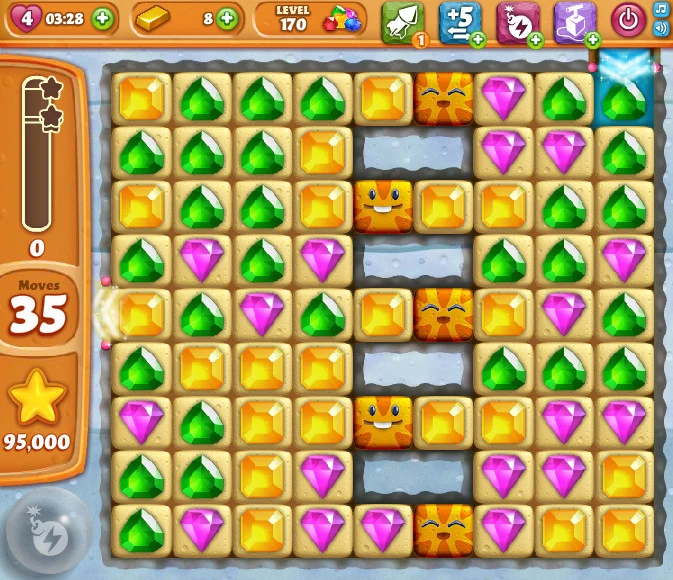 Level 170 | Diamond Digger Saga Wiki | Fandom