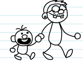 Jerry Leopold (MFJ) | Diary of a Wimpy Kid Fanfictions Wiki | Fandom