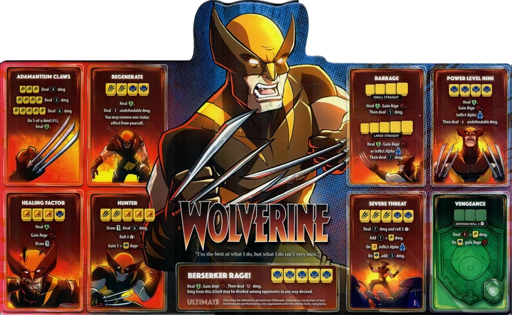 Wolverine | Dice Throne Wiki | Fandom