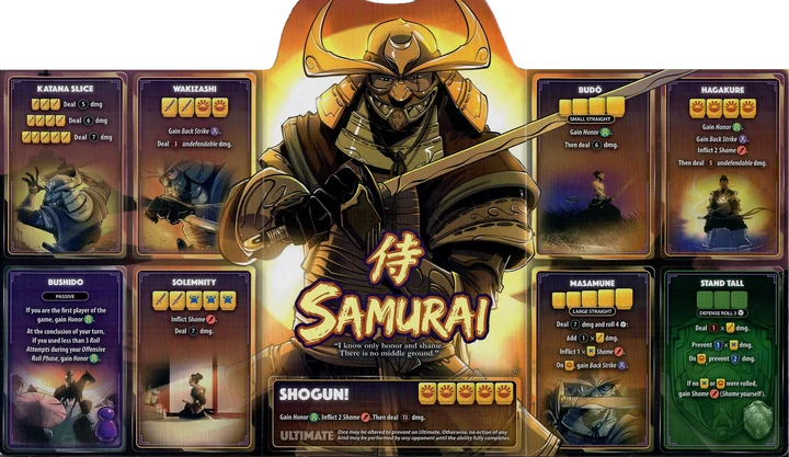 Samurai | Dice Throne Wiki | Fandom