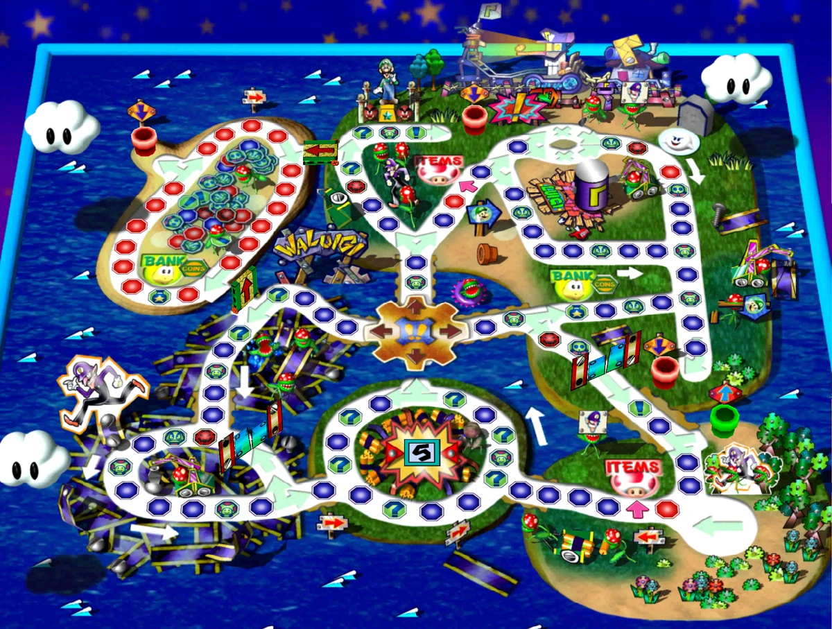 Waluigi's Island | Mario Party Wiki | Fandom