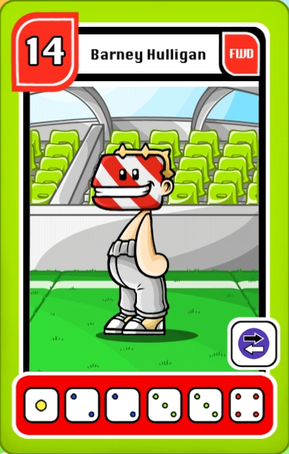 Barney Hulligan | Dice Soccer Wiki | Fandom