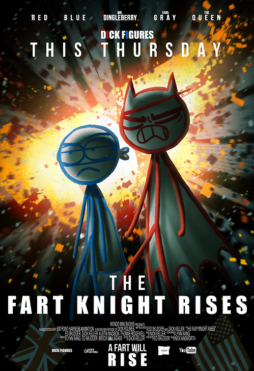 The Fart Knight Rises | Dick Figures Wiki | Fandom