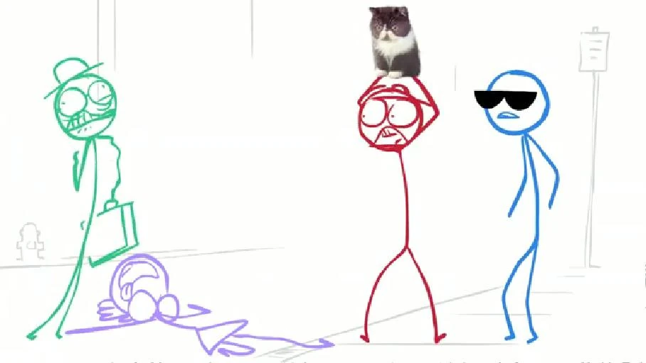 Kitty Amazing (Episode) | Dick Figures Wiki | Fandom