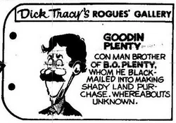Goodin Plenty | Dick Tracy Wiki | Fandom