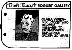 Clara (Pruneface Storyline) | Dick Tracy Wiki | Fandom