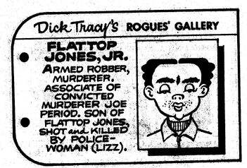 Flattop Jones Jr. | Dick Tracy Wiki | Fandom