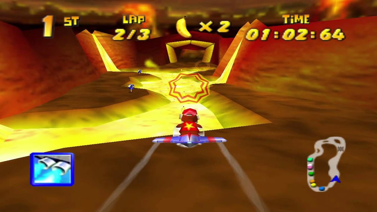 Hot Top Volcano | Diddy Kong Racing Wiki | Fandom