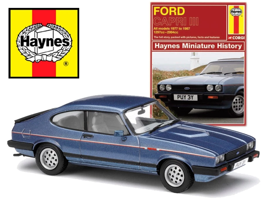 Corgi 1:43 Ford Capri Haynes | Diecast Models Wiki | Fandom