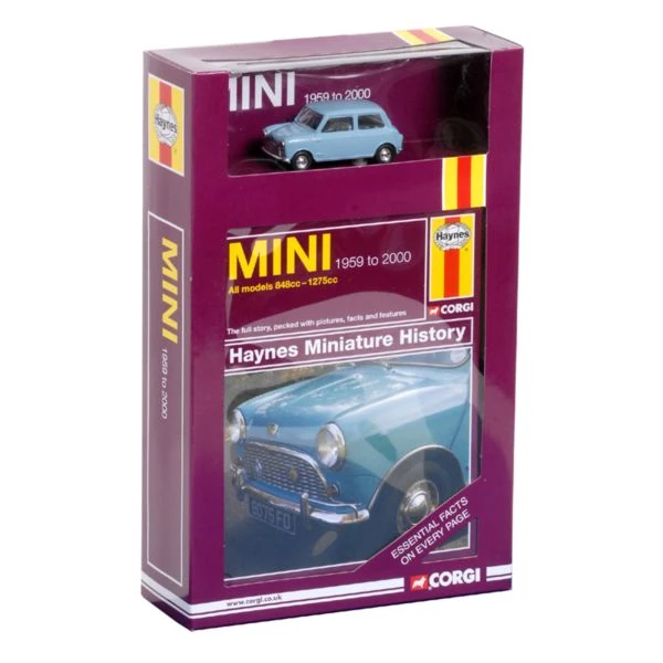 Corgi 1:43 Mini Cooper Haynes | Diecast Models Wiki | Fandom