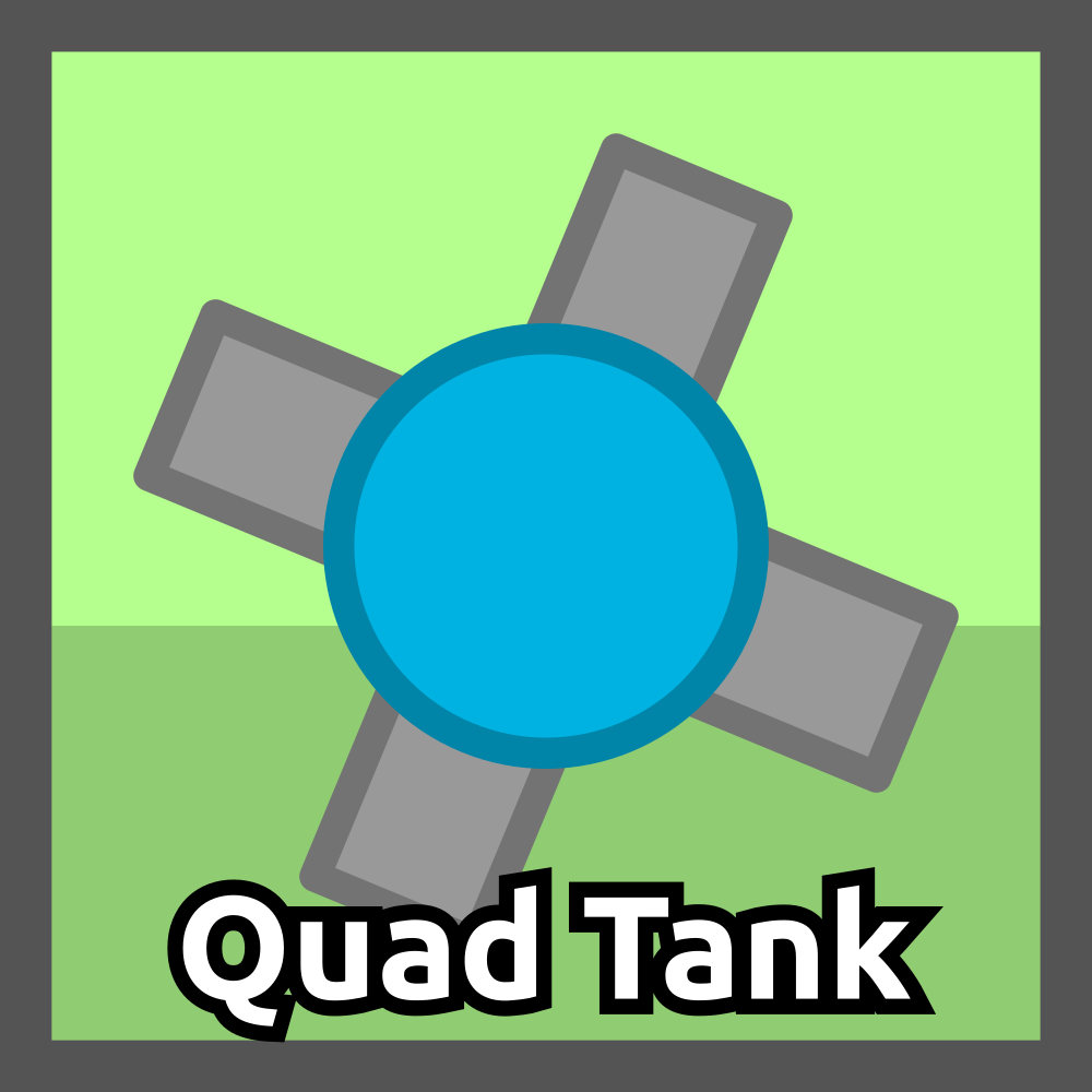 Quad Tank | Diep.io Wiki | Fandom