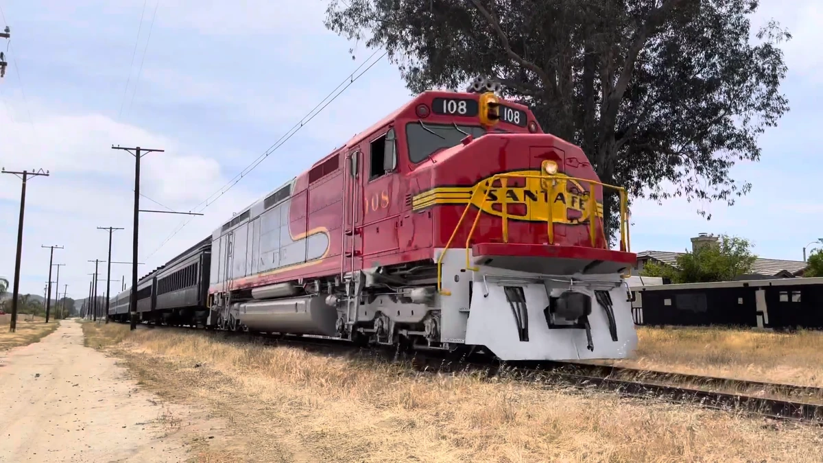 Santa Fe 108 | Diesel Locomotives Wiki | Fandom