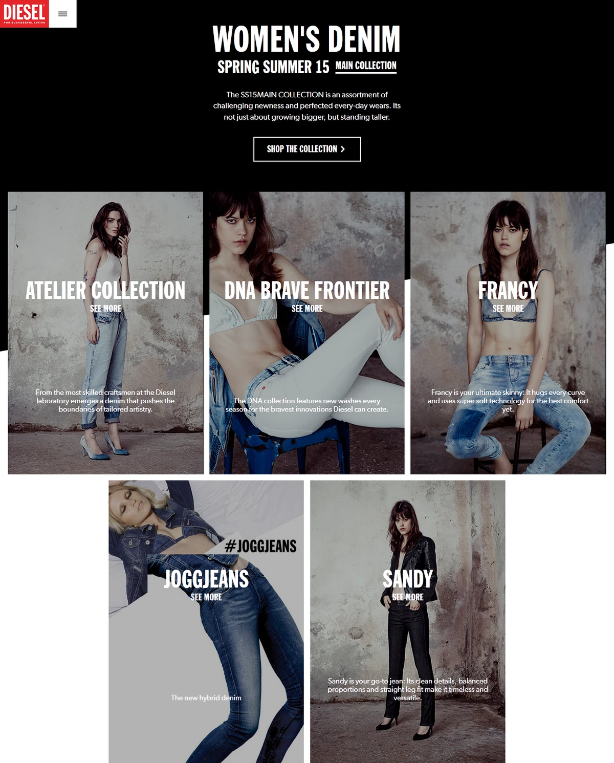 Women's denim spring summer 2015 campaign | Diesel Wiki | Fandom