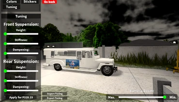 Suspension | Diesel n' Steel Wiki | Fandom