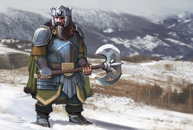 Gandogar Silberbart | Die Zwerge Wiki | Fandom