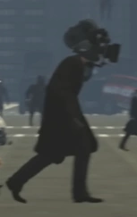 Black Shirted Large Cameraman/Gallery | Different Suited/Coated/Tied ...