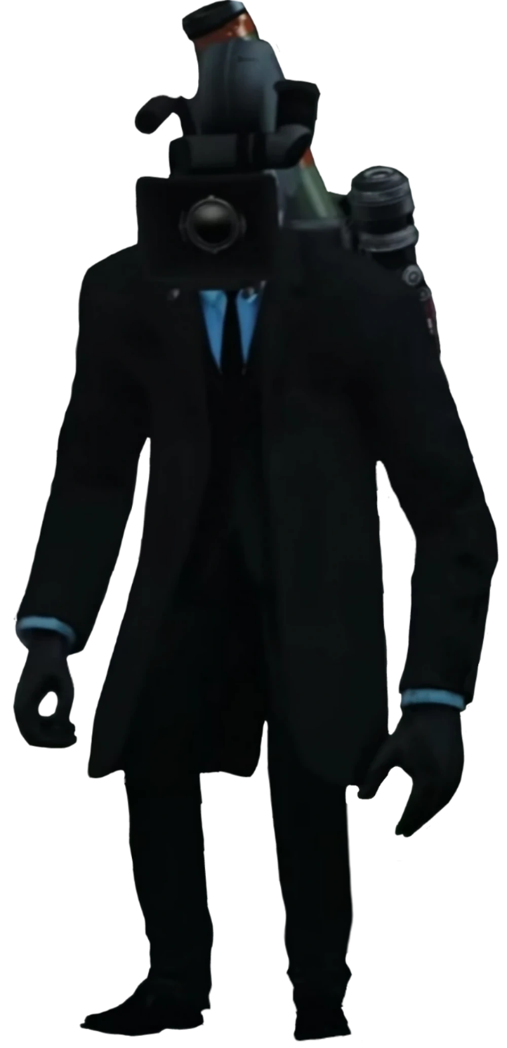 Blue Shirted Large Cameraman | Different Suited/Coated/Tied Alliance ...