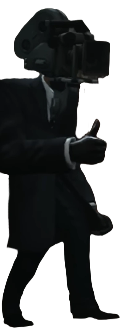 Dark Blue Suited Large Cameraman | Different Suited/Coated/Tied ...