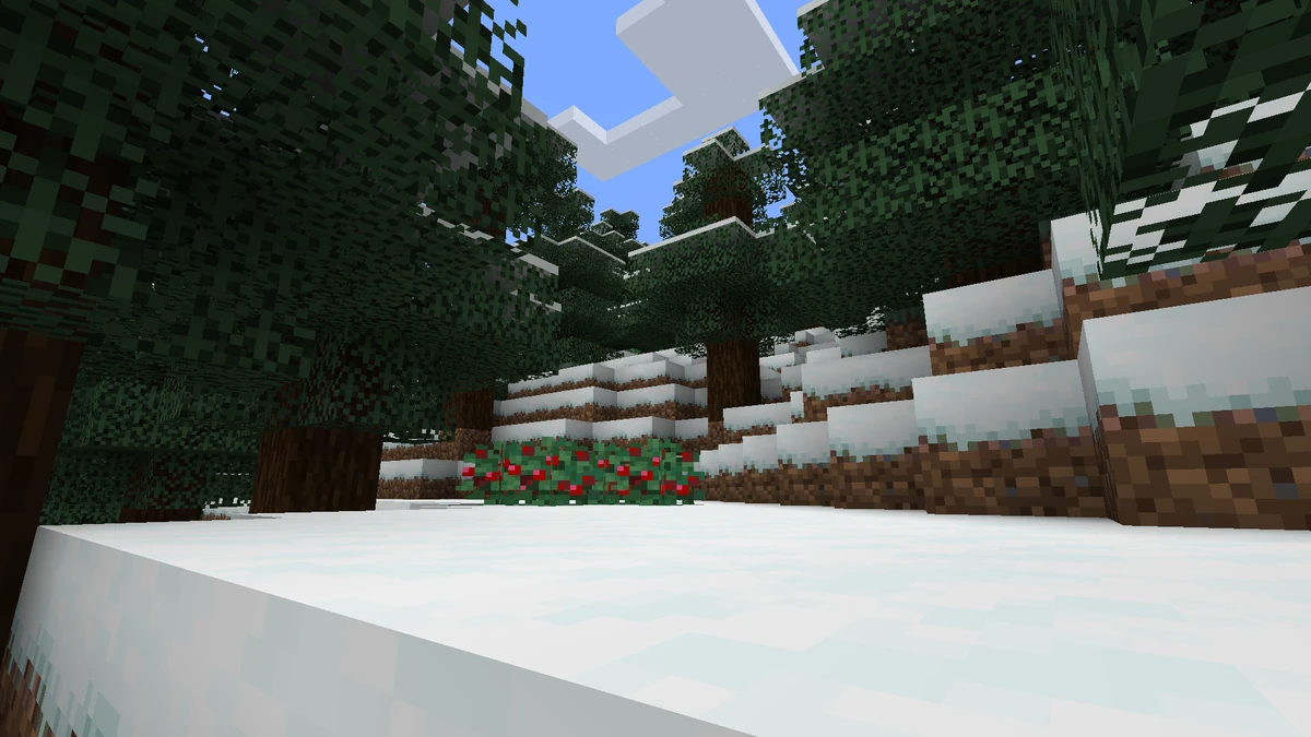 Snow Taiga | Different Survival MC Mod Wiki | Fandom